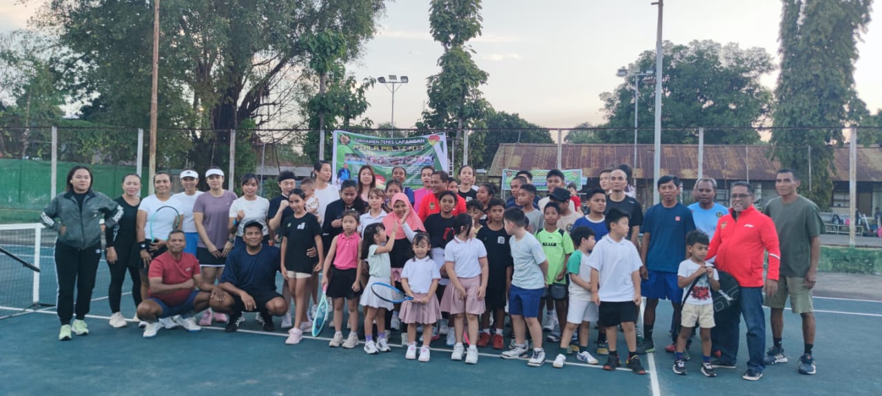 Menuju PON 2028 Pelti NTT Kembali Gelar Turnamen Tenis Lapangan