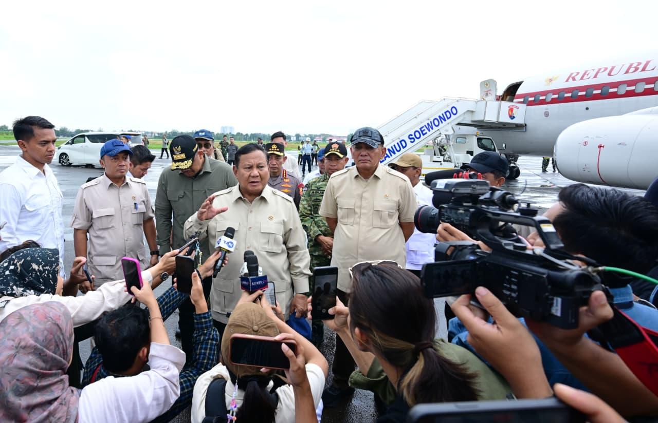 Presiden Prabowo Pastikan Penanganan Bencana di Aceh dan Sumatera Utara ...